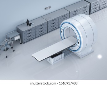 Computed Tomography Computed Axial Tomography Scan 스톡 일러스트 1238175046 ...
