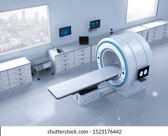 Medical Machine Scanner Patient Ct Scan Stock Illustration 1885199791 ...
