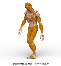 3d Rendering Mummy Man Stock Illustration 2194196309 | Shutterstock