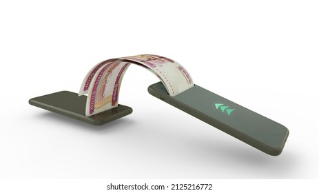 3d Stack 5000 Myanmar Kyat Notes Stock Illustration 2088221746 ...