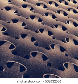 3d Rendering Nanotechnology Texture Stock Illustration 532632586 ...