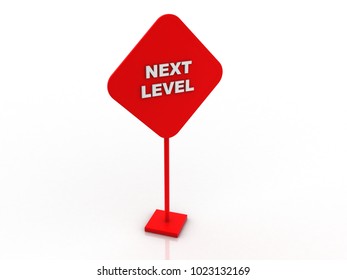 3d Rendering Next Level Stock Illustration 1023132169 | Shutterstock
