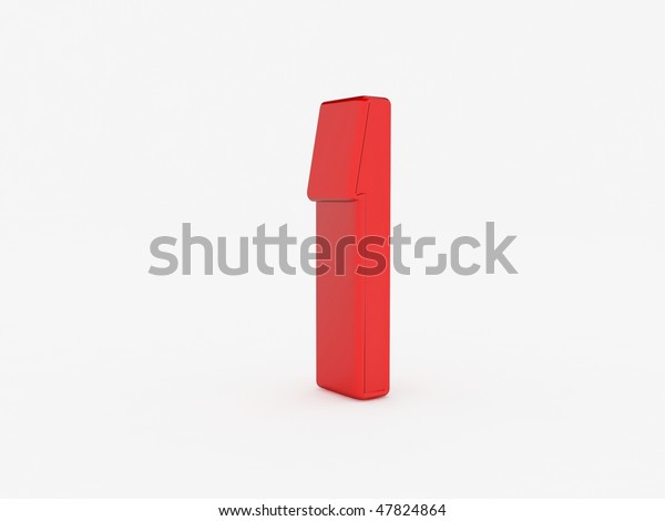 3d Rendering Number 1 Stock Illustration 47824864 | Shutterstock