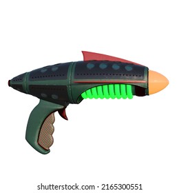 3d Rendering Oldfashioned Retro Ray Gun Stock Illustration 2165300551 ...