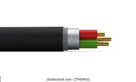 3d Rendering Optic Fiber Cable Stock Illustration 279439652 | Shutterstock