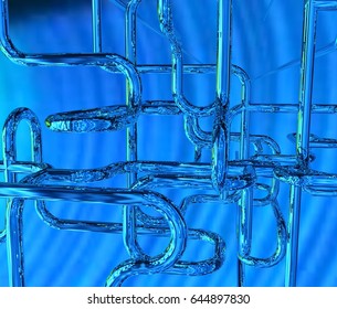 3d Rendering Pipeline Stock Illustration 644897830 | Shutterstock