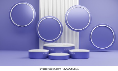 3d Rendering Platform Display Stand Podium Stock Illustration ...