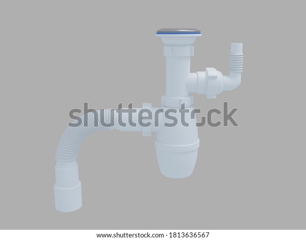 3d Rendering Plumbing Siphon Stock Illustration 1813636567 | Shutterstock