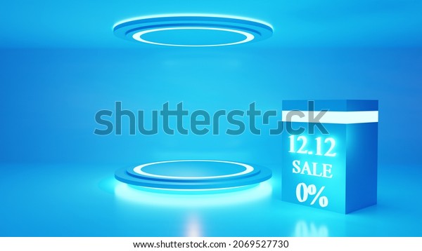 3d Rendering Podium Posters Web Banners Stock Illustration 2069527730 ...