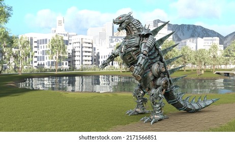3d Rendering Robot Monster Stock Illustration 2171566851 | Shutterstock