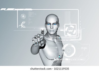 3,863 Robot finger point Images, Stock Photos & Vectors | Shutterstock