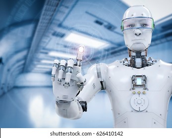 3,863 Robot finger point Images, Stock Photos & Vectors | Shutterstock