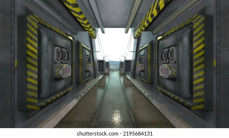 3d Rendering Rooftop Space Stock Illustration 2195684131 | Shutterstock