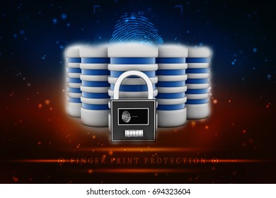 3d Rendering Safe Storage Concept Stock Illustration 694323604 ...
