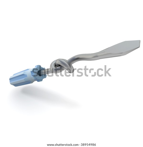 3d Rendering Screwdriver Knot Stock Illustration 38954986 | Shutterstock