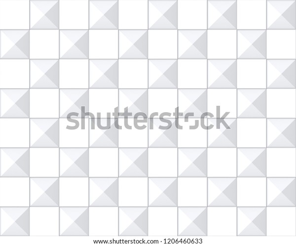3d Rendering Seamless Modern Square Grid Stock Illustration 1206460633 ...