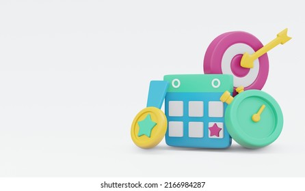 1,145 Calendar Target Render Images, Stock Photos & Vectors | Shutterstock