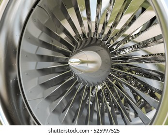 Military Fighter Jet Engine Inside Airplane Stock Photo (Edit Now ...