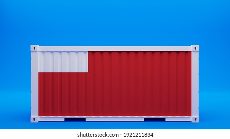 Whole Side Empty Red Container Box Stock Illustration 1546486415 ...