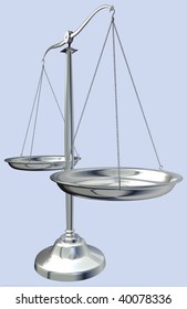 3d Rendering Silver Weighing Scale On Stock Illustration 40078336 ...