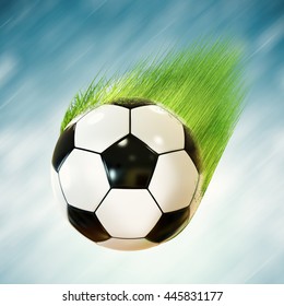 3d Rendering Soccer Ball Motion Line Stock Illustration 445831177 ...