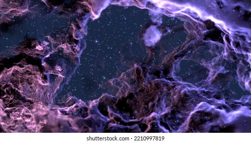 3d Rendering Space Wallpaper Background Universe Stock Illustration ...