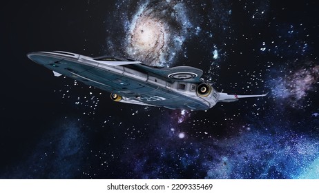 3d Rendering Spaceship Stock Illustration 2209335469 | Shutterstock