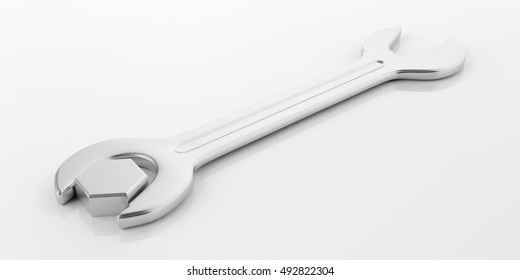 3d Rendering Spanner Isolated On White Stock Illustration 492822304 ...