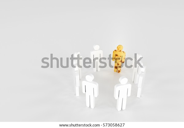 3d Rendering Spots On Man Sign Stock Illustration 573058627 | Shutterstock
