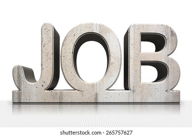 3d Rendering Stone Texture Word Job Stock Illustration 265757627 ...