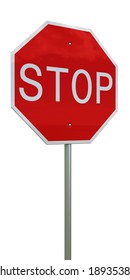 3d Rendering Stop Sign Stock Illustration 18935389 | Shutterstock
