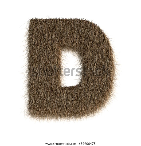 3d Rendering Straw Alphabet Stock Illustration 639906475 | Shutterstock