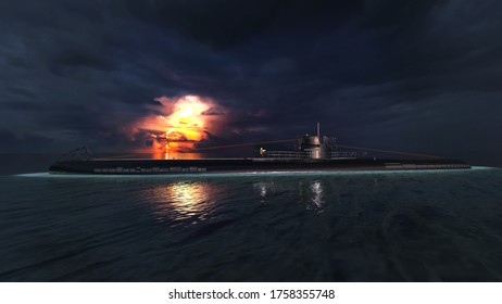 3d Rendering Submarine Stock Illustration 1758355748 | Shutterstock
