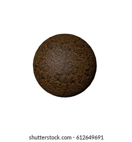 3d Rendering Textured Ball Rendering Model Stock Illustration 612649691 ...