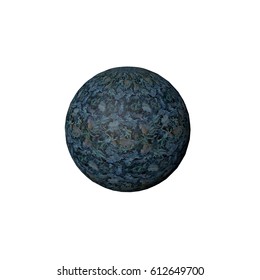 3d Rendering Textured Ball Rendering Model Stock Illustration 612649700 ...