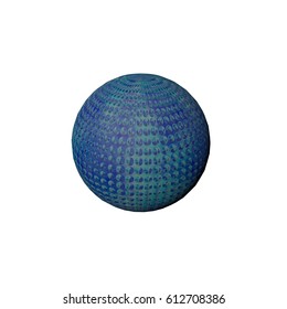 3d Rendering Textured Ball Rendering Model Stock Illustration 612708386 ...