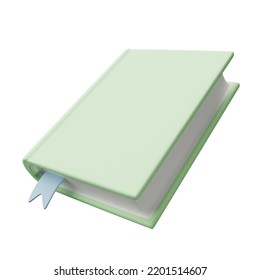 3d Rendering Tilted Cartoon Style Green Stock Illustration 2201514607 ...