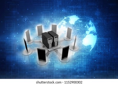 3d Rendering Transmitter Mobile Network Stock Illustration 1152900302 ...