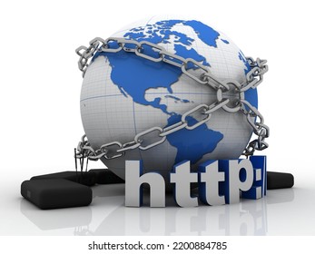 3d Rendering Transmitter Wifi Http Stock Illustration 2200884785 ...