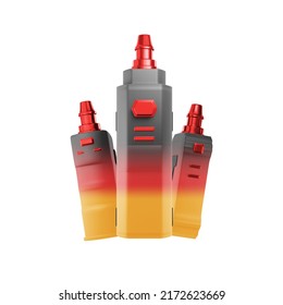 3d Rendering Vape Models Floating Display Stock Illustration 2172623669 ...