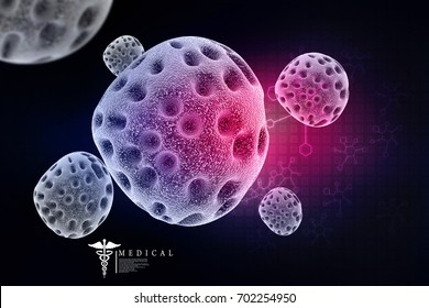 Chlamydia Trachomatis Bacteria 3d Illustration Causative Stock ...