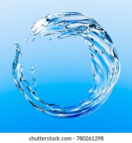 3d Rendering Water Ring Stock Illustration 780261298 | Shutterstock
