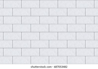 3d Rendering White Cement Brick Blocks Stock Illustration 687053482 ...