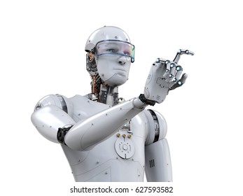 10,452 Robot Pointing Images, Stock Photos & Vectors | Shutterstock