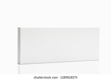 3d Rendering White Thin Box Carton 스톡 일러스트 1289818375 | Shutterstock