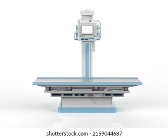 3d Rendering Xray Scanner Machine Radiology Stock Illustration ...