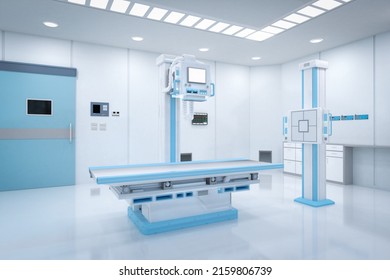 3d Rendering Xray Scanner Machine Radiology Stock Illustration ...