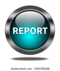 3d Report Round Button Isolated Stock Illustration 1593783208 ...