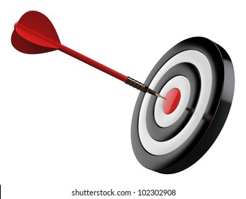 3d Rocket Flying Target Stock Illustration 102302908 | Shutterstock