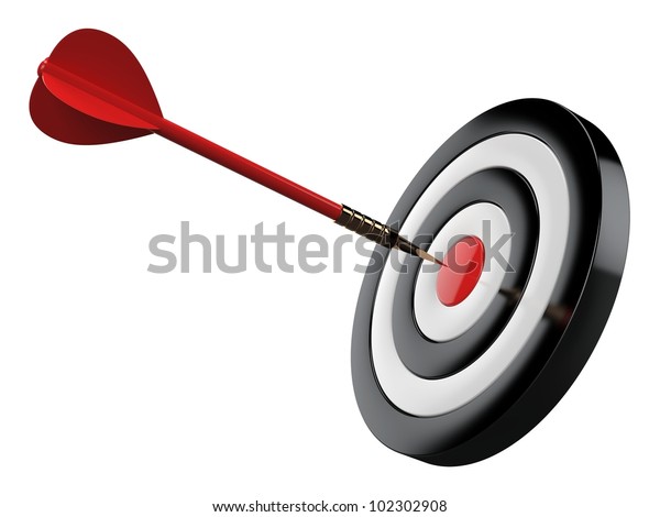3d Rocket Flying Target Stock Illustration 102302908 | Shutterstock